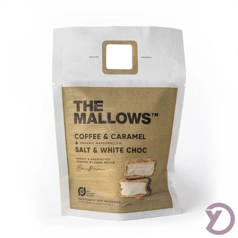 The Mallows - Choc Coated Marshmallows, Coffee & Caramel - Y-design